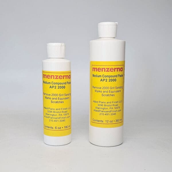 Menzerna Polishing Compounds - Allied Piano and Finish